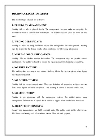 Audit of Banks- IndusInd Bank | DOCX