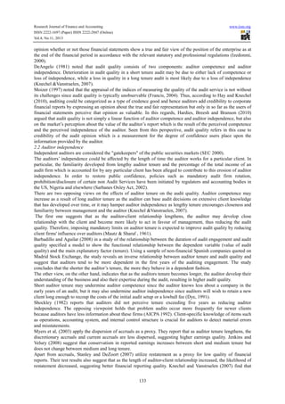 Audit quality and auditors independence in nigeria | PDF | Business ...