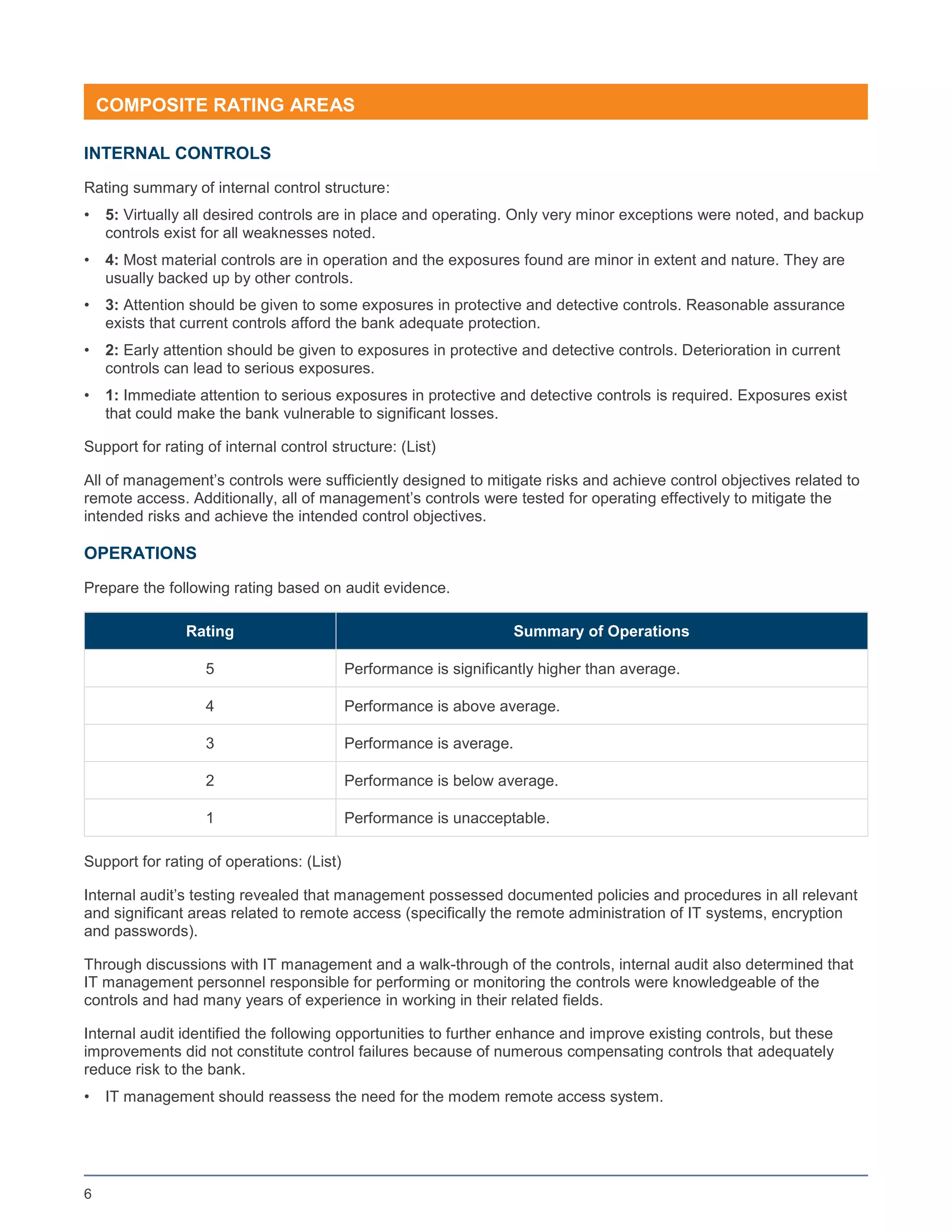 Audit ratings guide | PDF