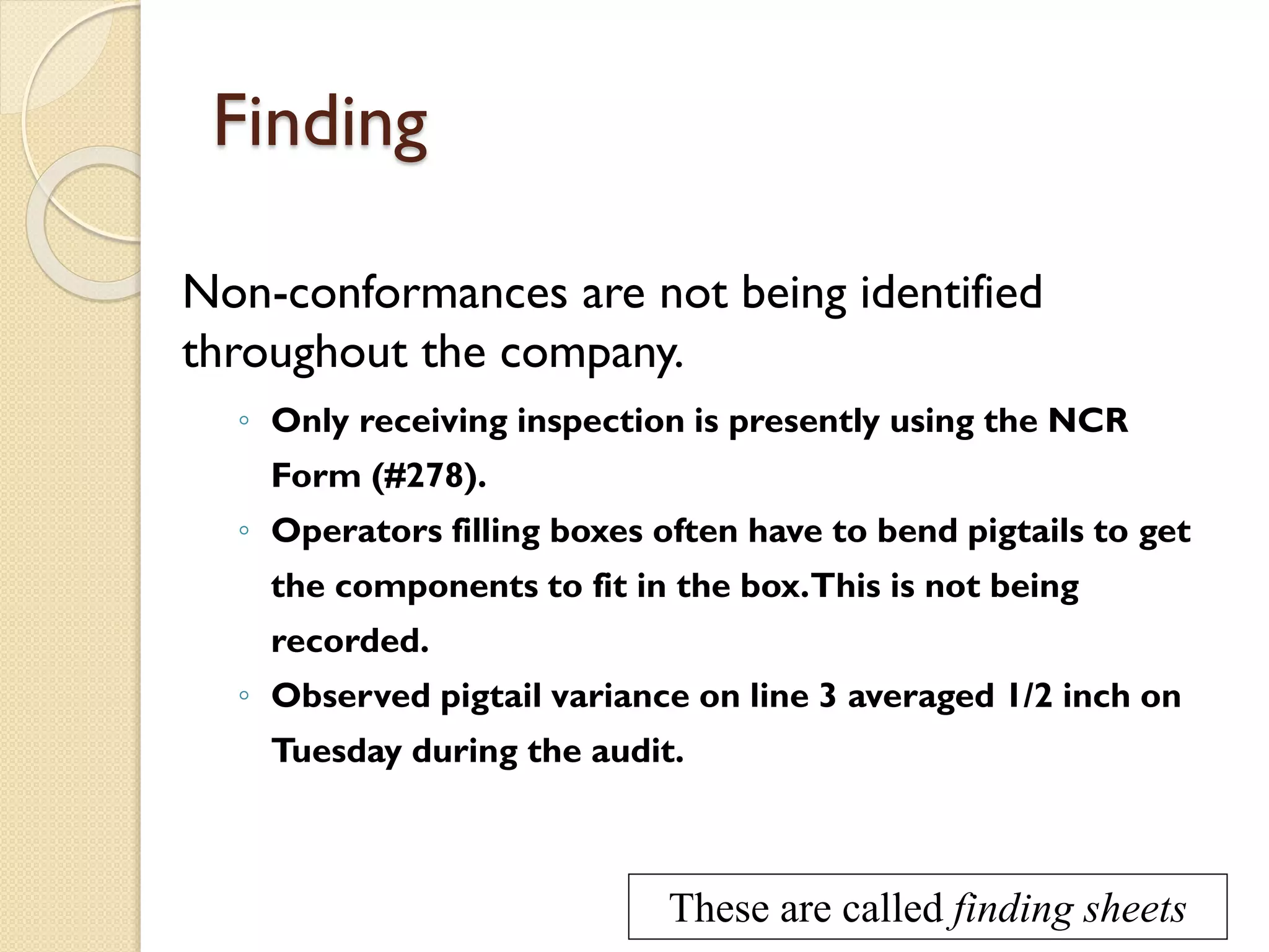 Audit findings and the report | PPTX