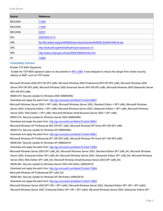 Report PAPID 7 | PDF