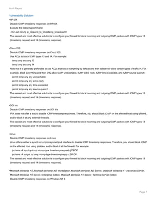 Report PAPID 7 | PDF