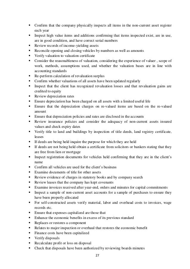 Examples of positive audit findings - seryoutlet