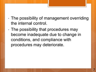 Audit report- Consideration of Internal Control | PPTX
