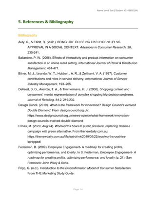 Brand Audit Report - Woolworths - Services Marketing | PDF