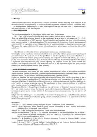 Audit report and going concern assumption in the face of corporate ...