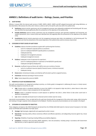 performance management Audit report | PDF