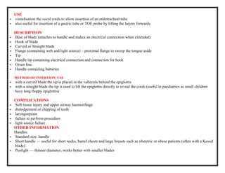 Audit report of medical devices on laryngoscope.docx