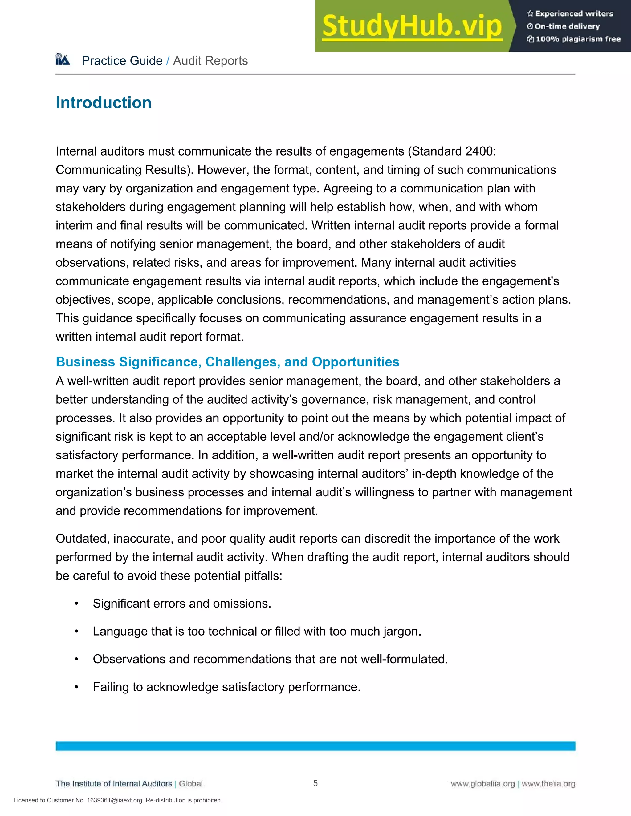 Audit Reports Communicating Assurance Engagement Results.pdf