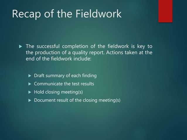 Internal Audit Report Writing Best Practice | PPTX