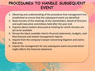 Audit review | PPT