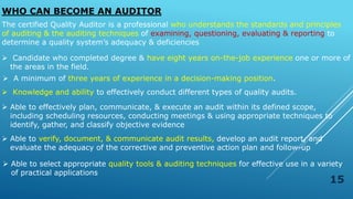 Audits | PPTX