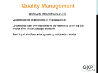 Audits af QC lab | PDF