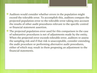 Audit sampling | PPT