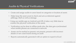 Audits and Physical Verifications - Asset Infinity.pptx