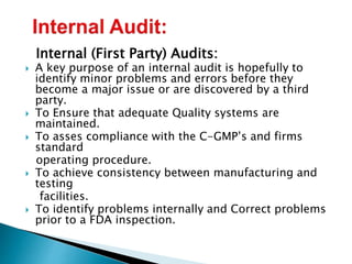 Audits by suhail | PPTX | Pharmaceutical Industry | Industries
