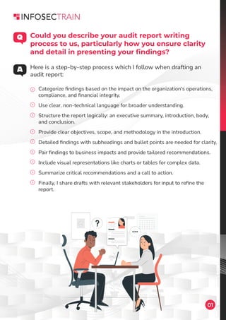 Master Your Next Audit Interview: Scenario-Based Questions Unveiled | PDF