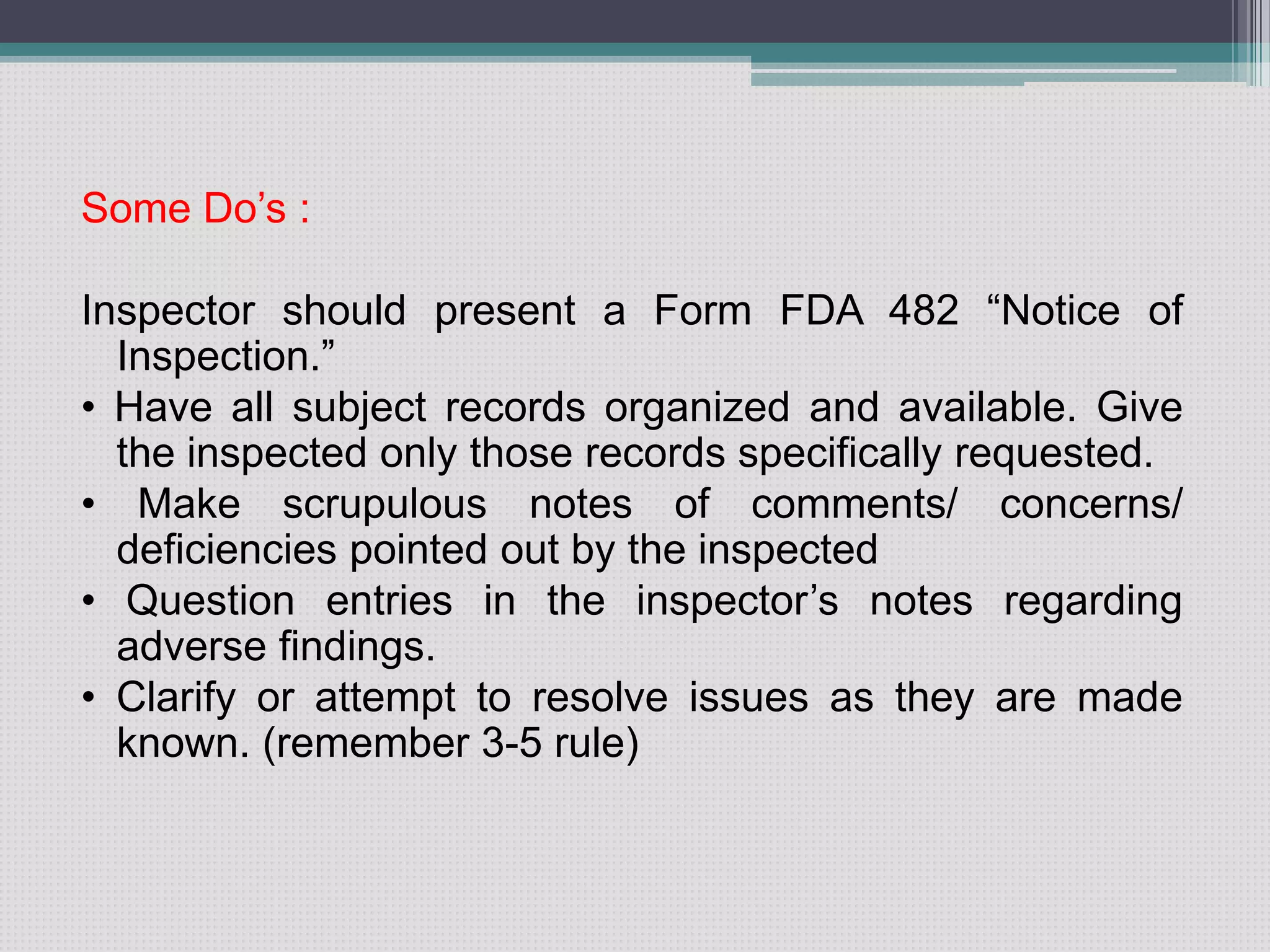 Audits & Inspections in Clinical Research | PPTX