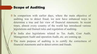 Audits introduction presentation | PDF