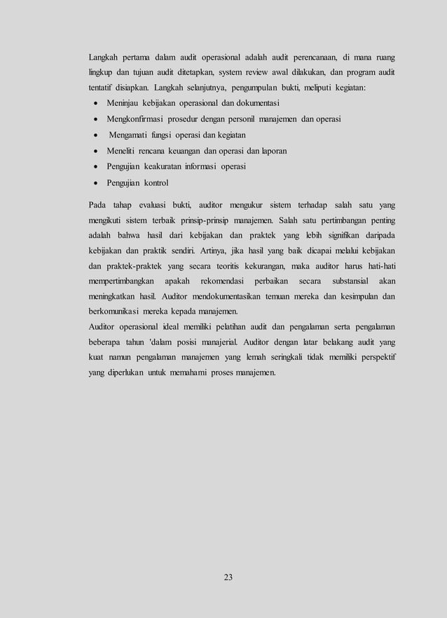 Audit sistem informasi | DOC
