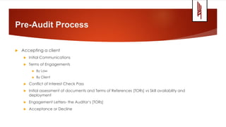 Audit the practical side | PPT