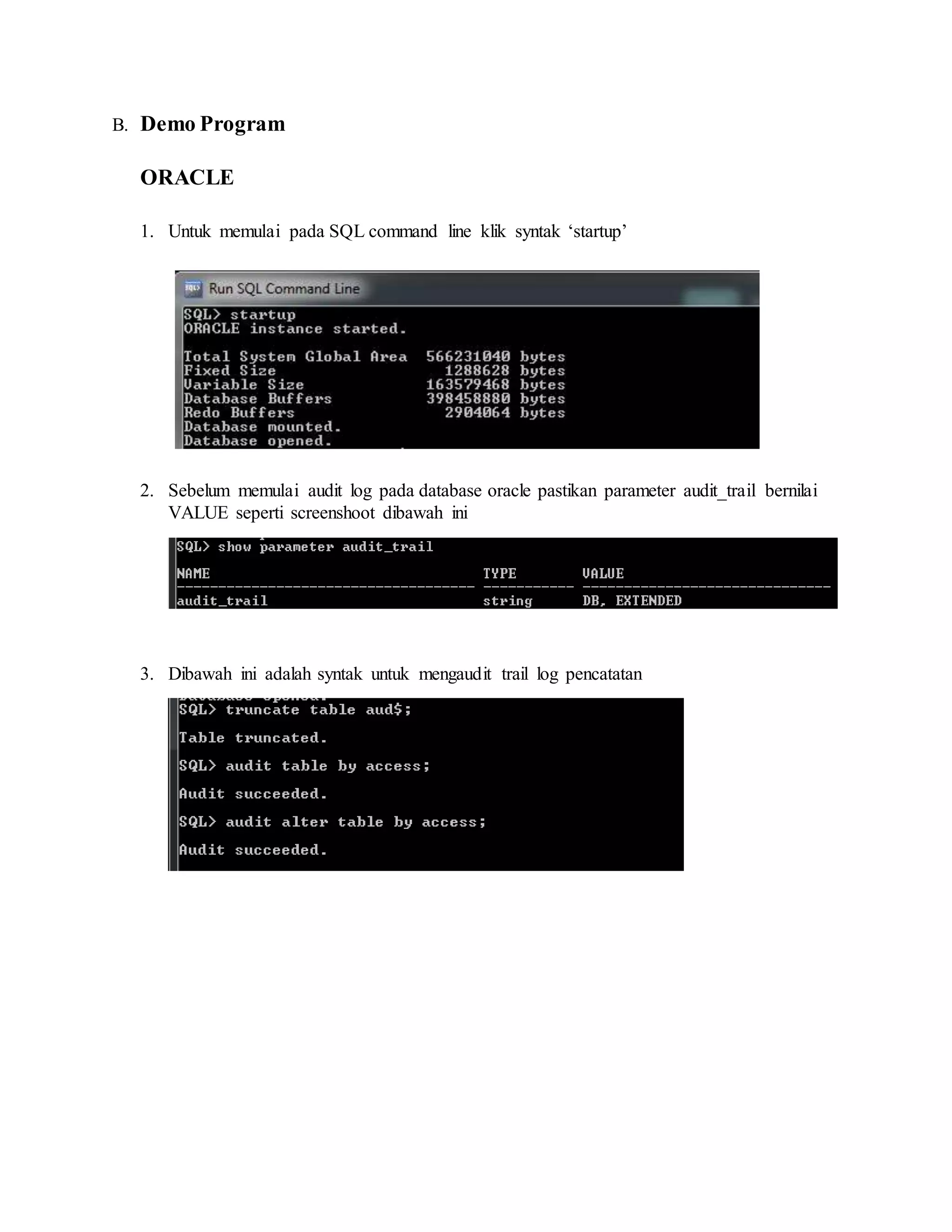 Audit Trail Comparison Oracle & PostgreSQL | PDF Audit Trail Comparison Oracle & PostgreSQL | PDF