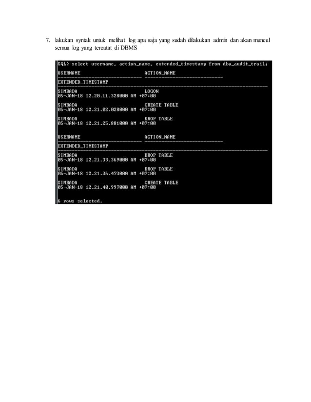 Audit Trail Comparison Oracle & PostgreSQL | PDF Audit Trail Comparison Oracle & PostgreSQL | PDF