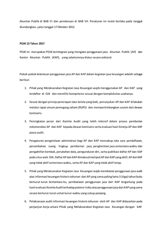 Audit Summary - Regulation | PDF