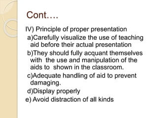 Audi visual aids | PPT