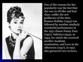 Audrey Hepburn | PPT
