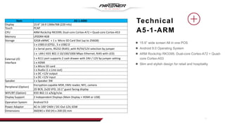 Audrey A5 (Android) POS | PDF
