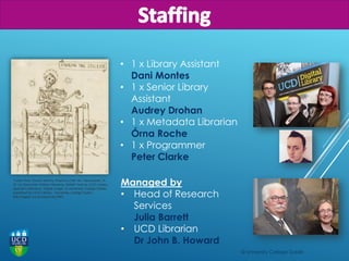 Optimising Workflows for Digital Archives: UCD Digital Library | PPT