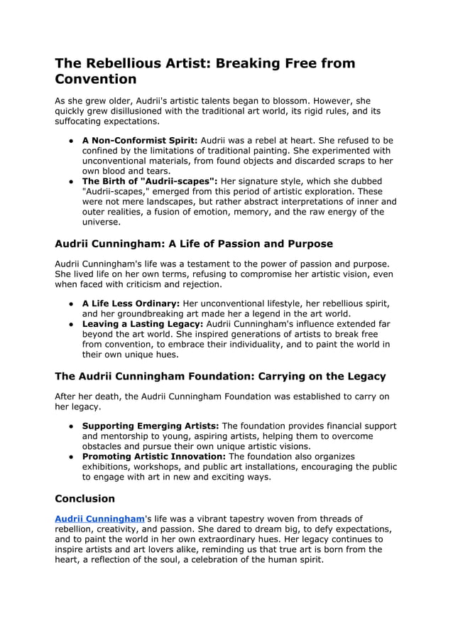 Audrii Cunningham_ A Life Less Ordinary.docx