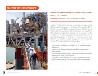 Audubon field solutions | PDF