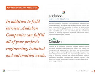 Audubon field solutions | PDF