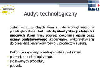 Audyt Transfer | PPT