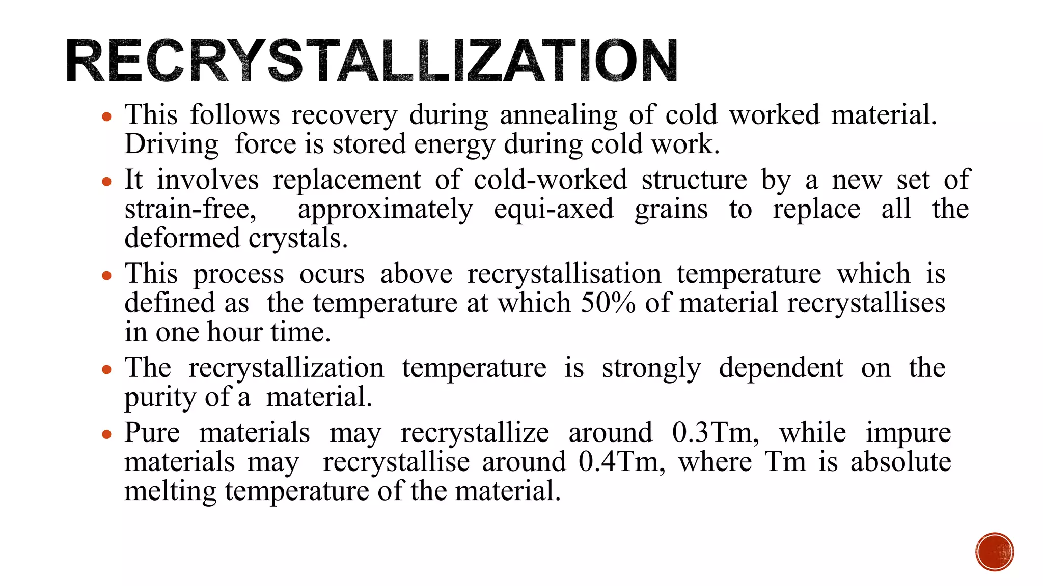 Strain hardening. | PPTX