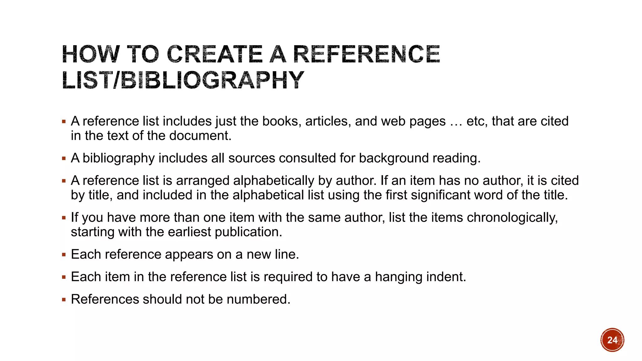 Citation Styles in Academic Researches at AUE | PPTX