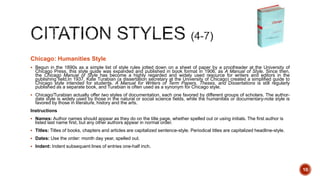 Citation Styles in Academic Researches at AUE | PPTX
