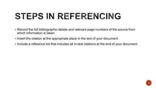 Citation Styles in Academic Researches at AUE | PPTX