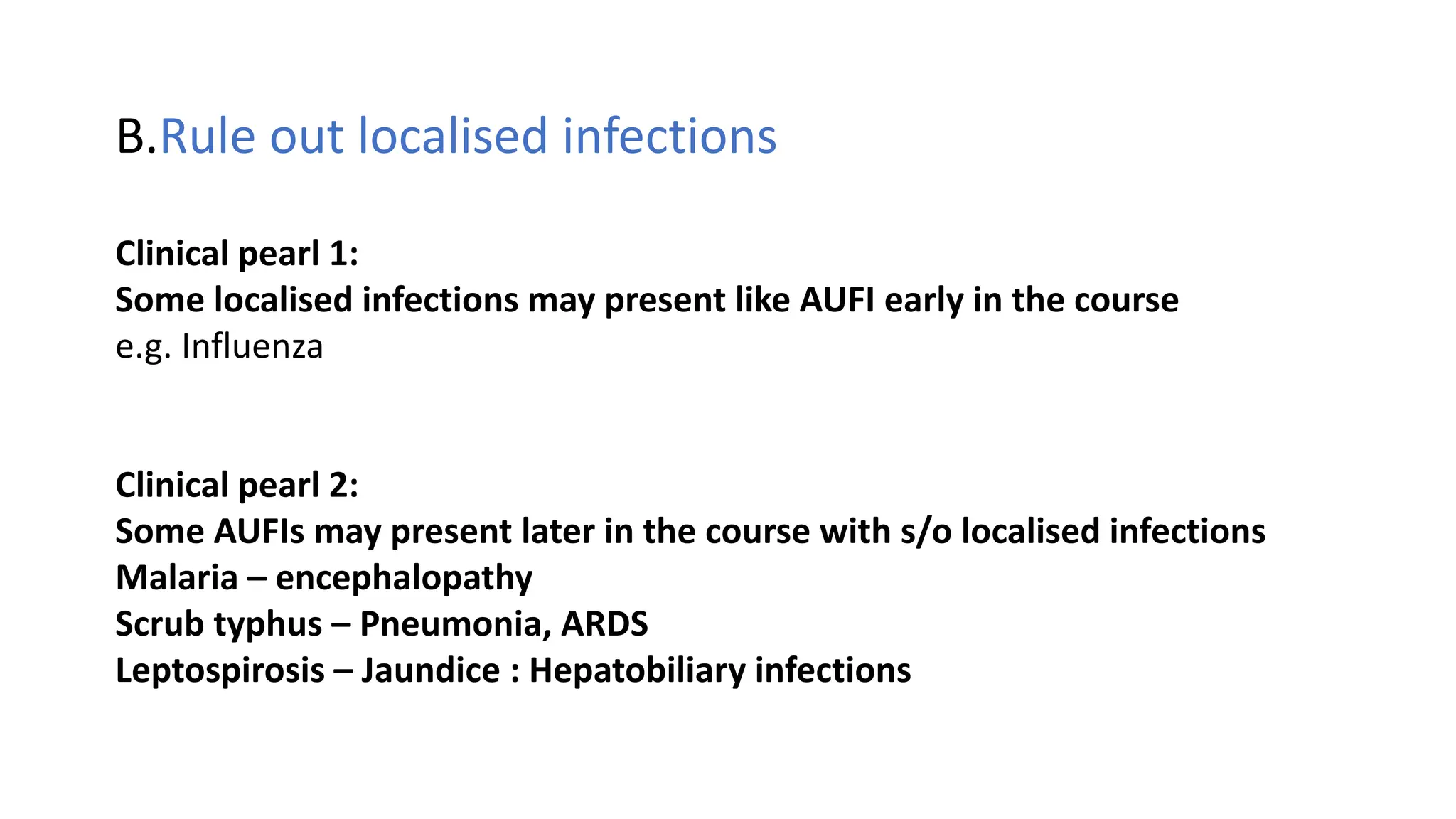 AUFI IMA infectious diseases............. | PPT