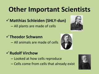 Aug. 22(intro to cell cell theory) | PPT | Free Download
