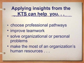 Aug 09 Kts Barry | PPT