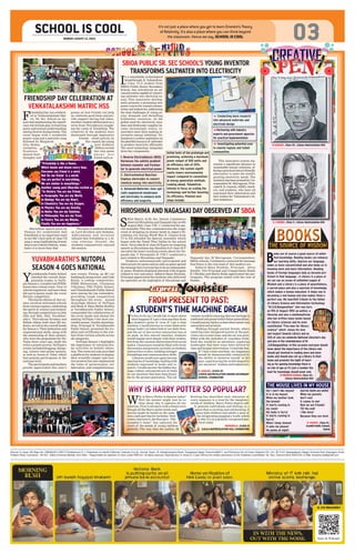 YUVABHARATHI’S NUTOPIA SEASON 4 GOES NATIONAL | PDF