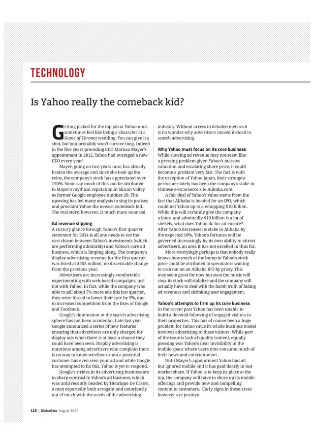 Is Yahoo really the comeback kid? | PDF