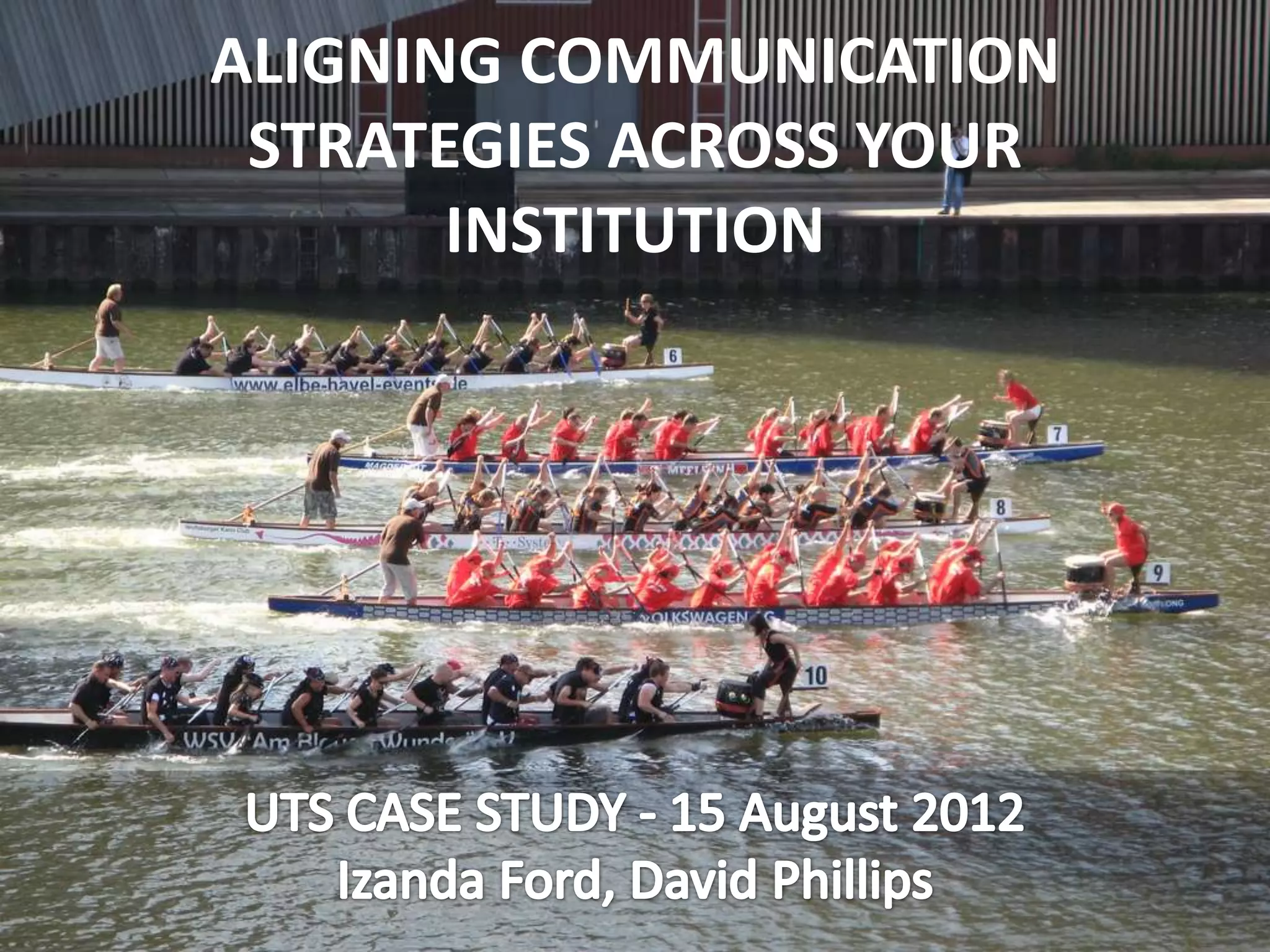 aligning communication strategies across your institution | PPT