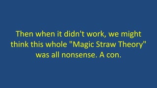 Avoid Magical Thinking | PPTX