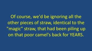 Avoid Magical Thinking | PPTX