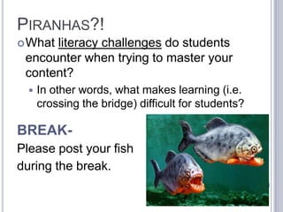 School-Wide Literacy at NVJH | PPTX