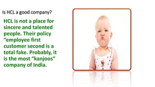 PPT on HCL company | PPTX